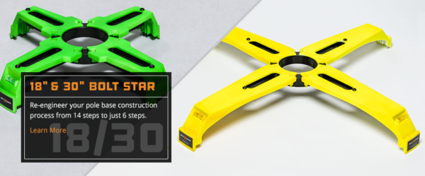 Bolt Star — Reusable Bolt Template Tool